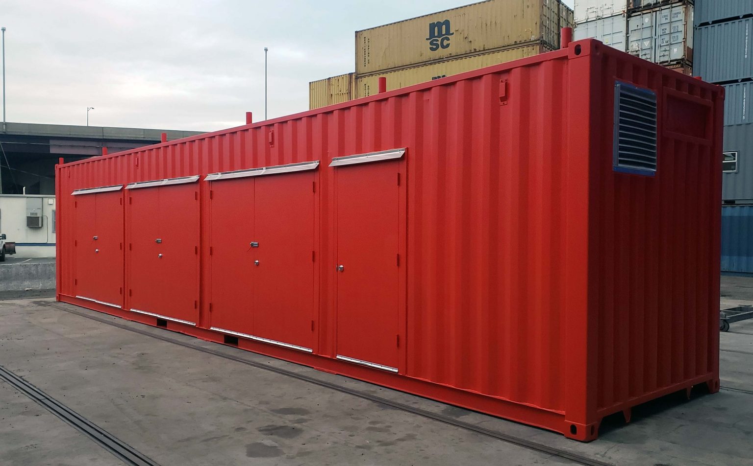 Multifunctional Shipping Containers for Utilities - Interport