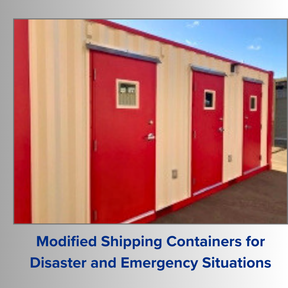 Shipping Containers for Disaster Relief and Emergency Situations